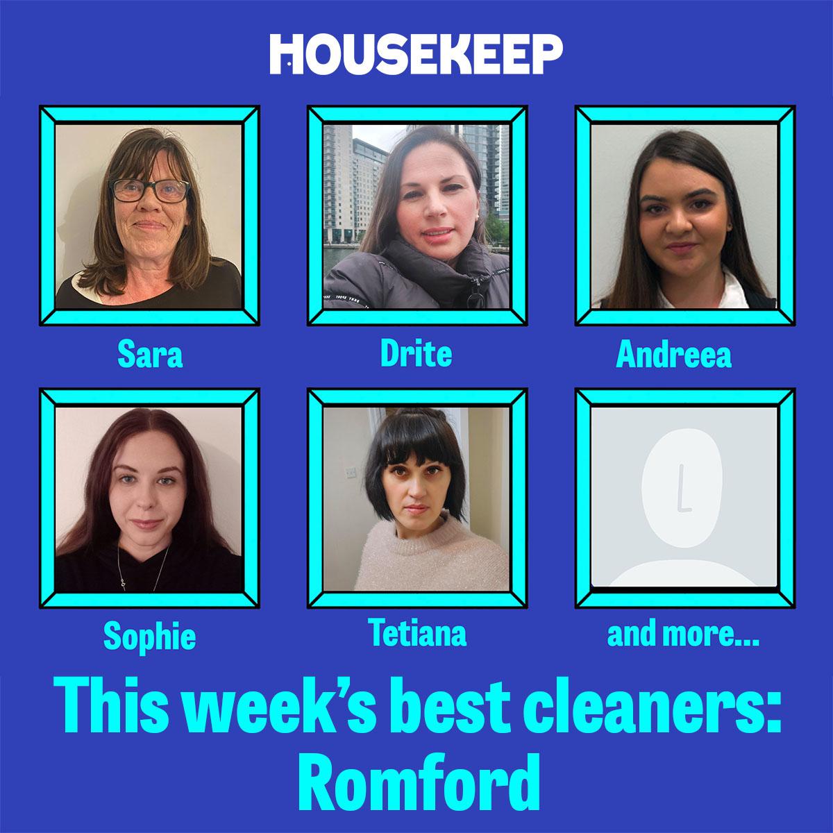 This week's best cleaners: Romford