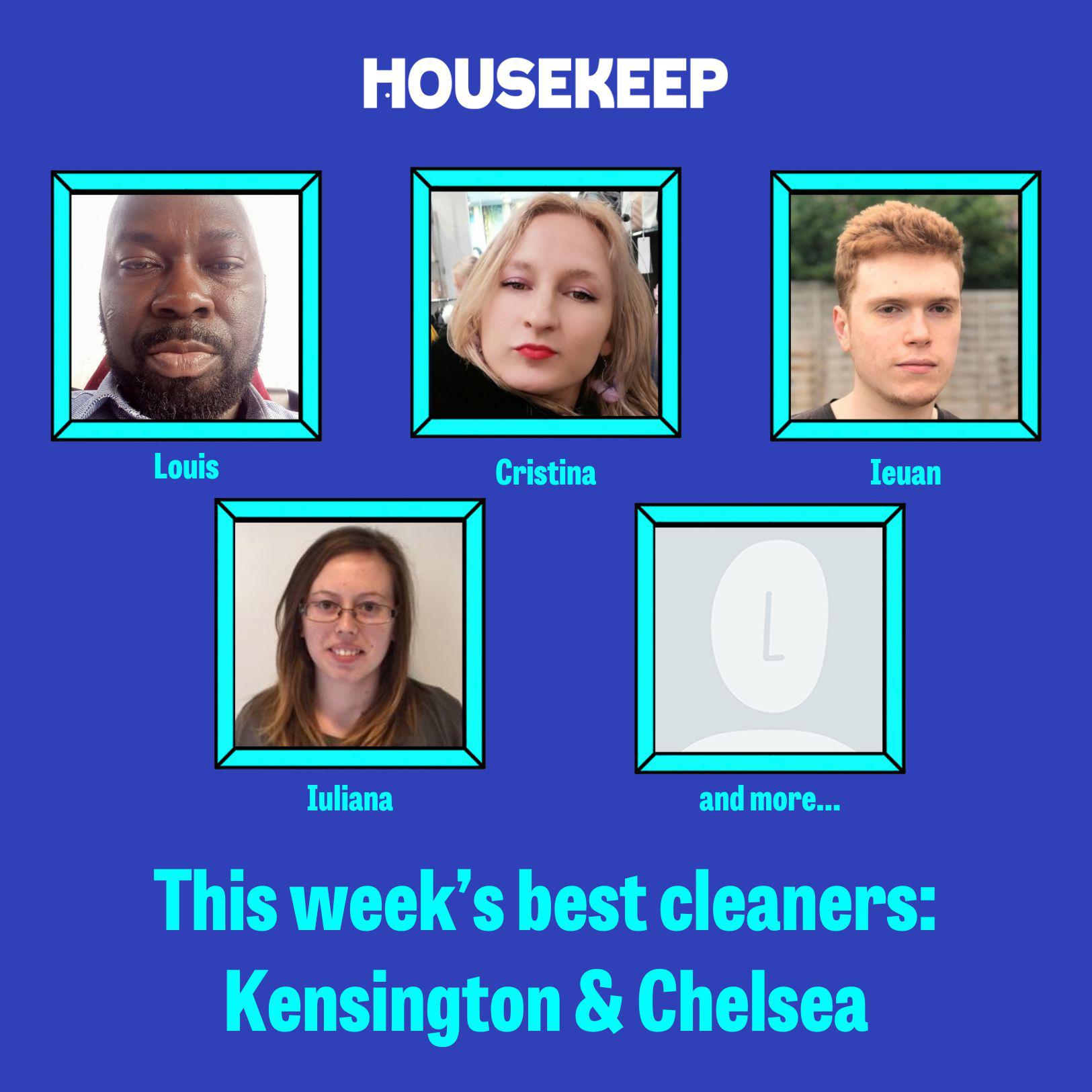 This week's best cleaners: Kensington & Chelsea