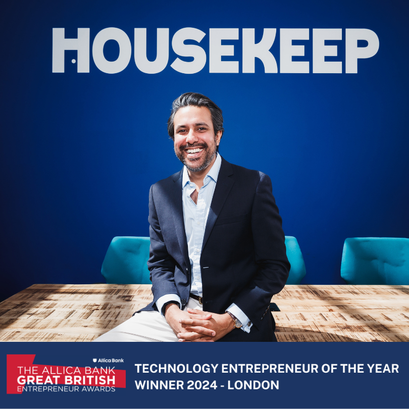 Housekeep CEO crowned London’s Technology Entrepreneur of the Year