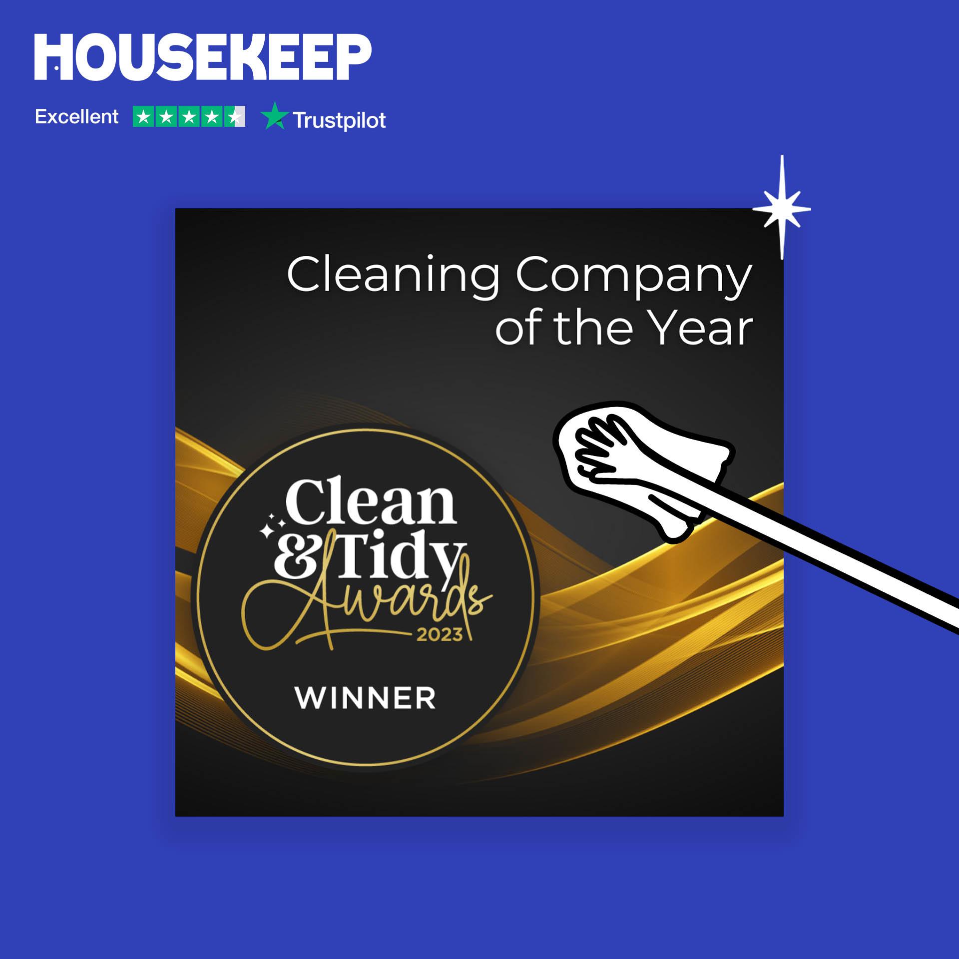 Housekeep crowned Cleaning Company of the Year at the Clean & Tidy Home ...