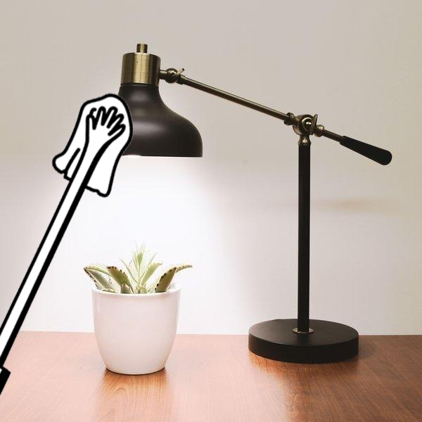 How to dust lamps