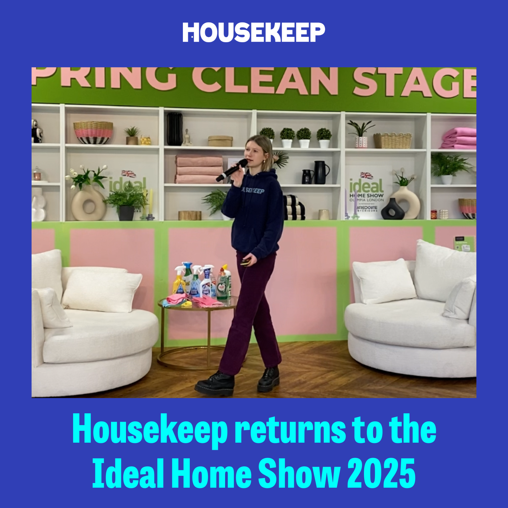 Housekeep returns to the Ideal Home Show 2025