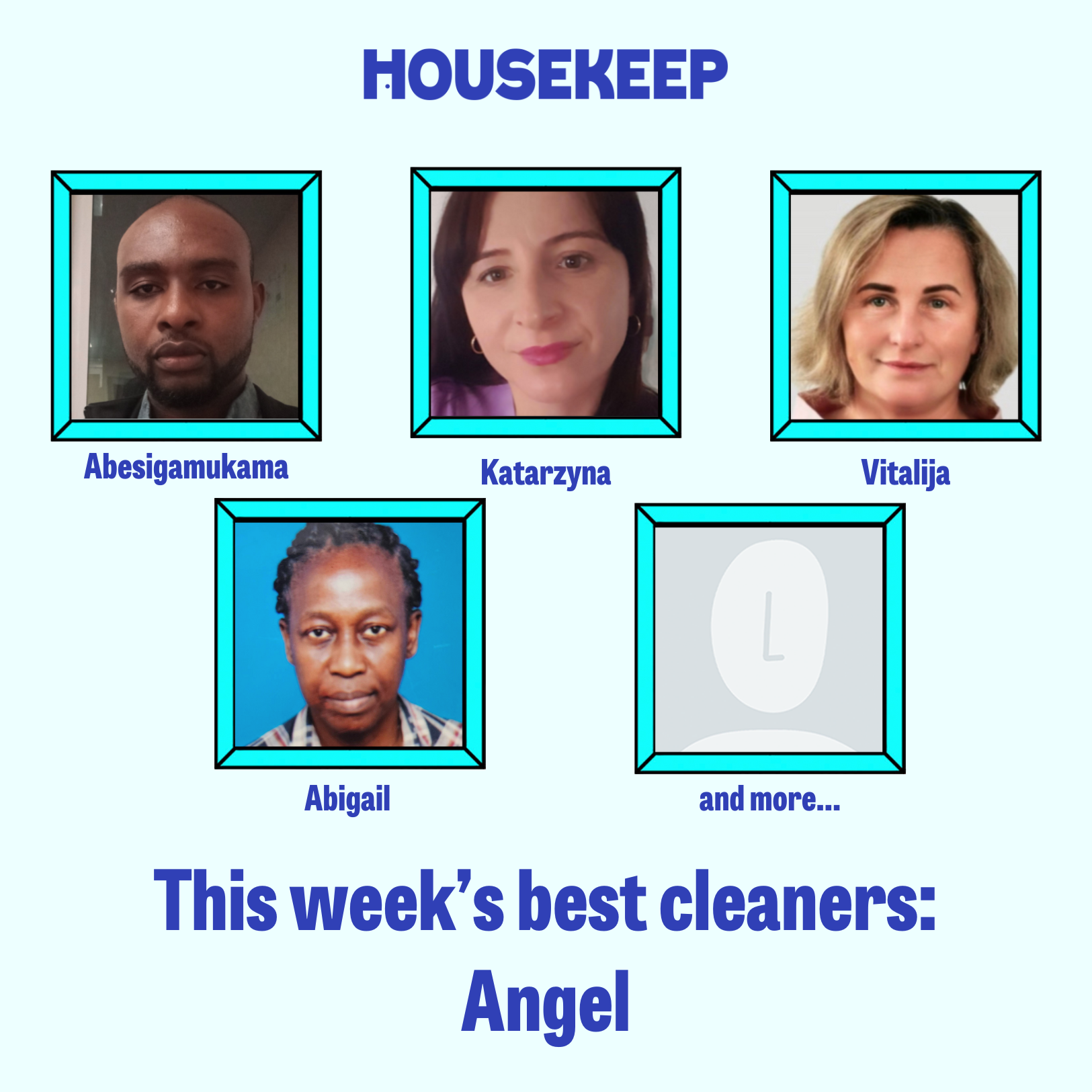 This week's best cleaners: Angel