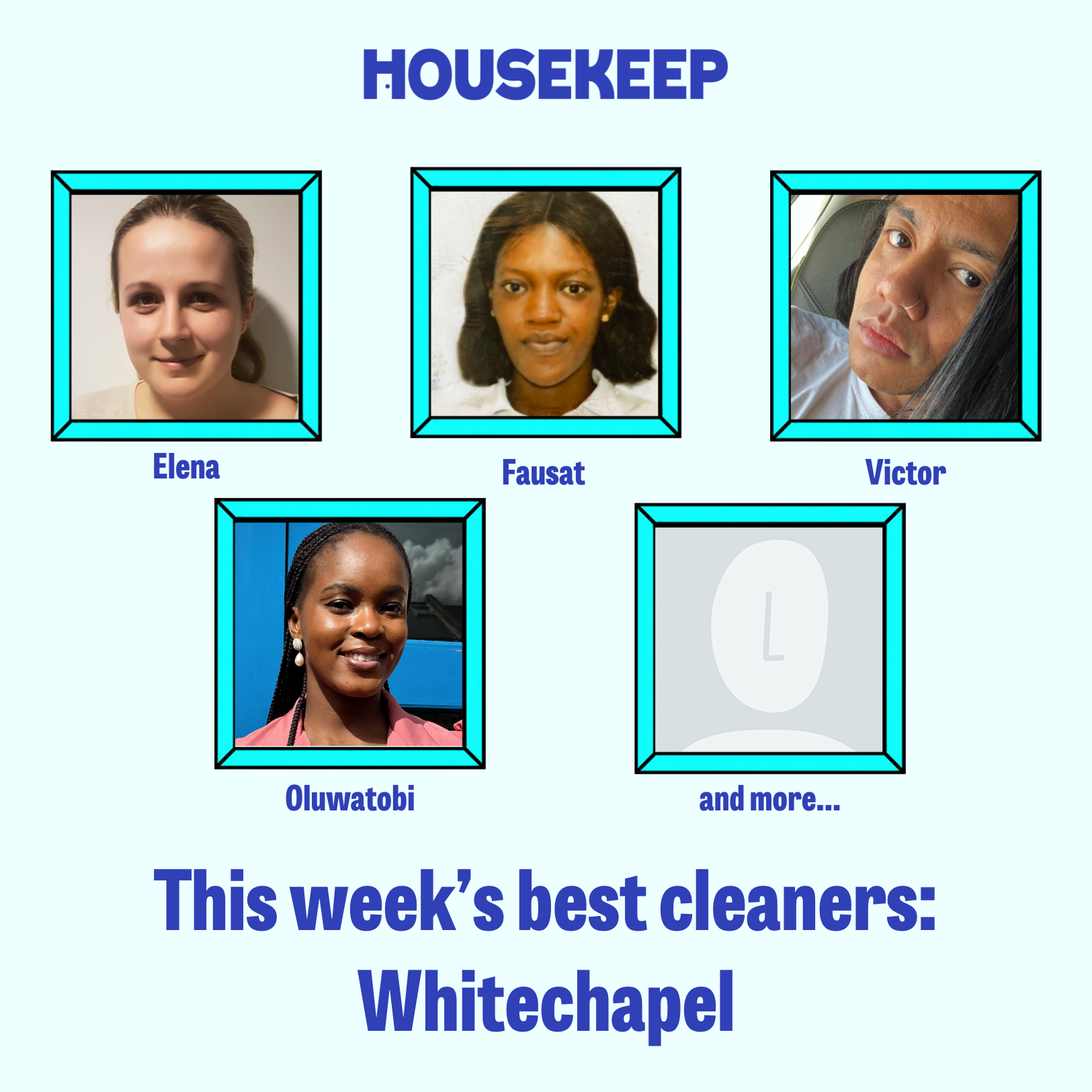 This week's best cleaners: Whitechapel